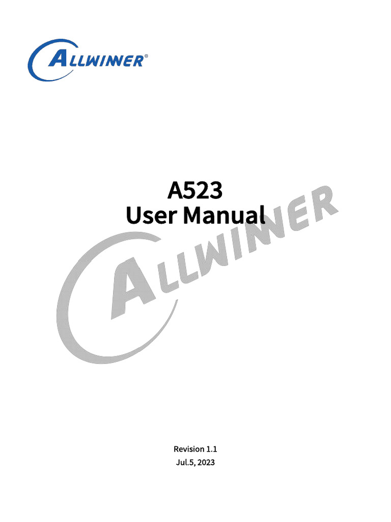 A523 User Manual V1.1 Merged Cleaned | PDF | Usb | Analog To Digital ...