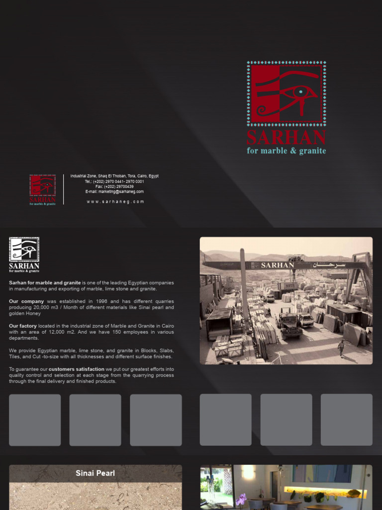 Sarhan Catalog | PDF