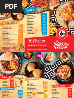 Honchos Menu and Meal Prices 2025 | PDF