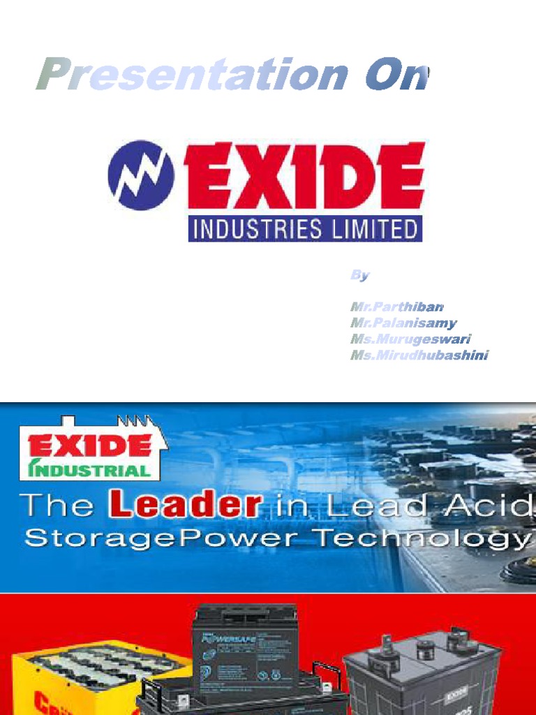 Exide Industries | PDF | Companies | Business