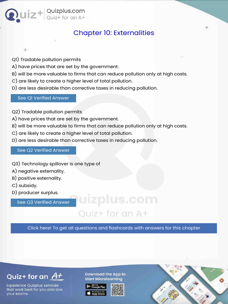 Tradable Pollution Permits | PDF | Demand | Elasticity (Economics)