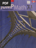 Jump Math 7.1 | PDF