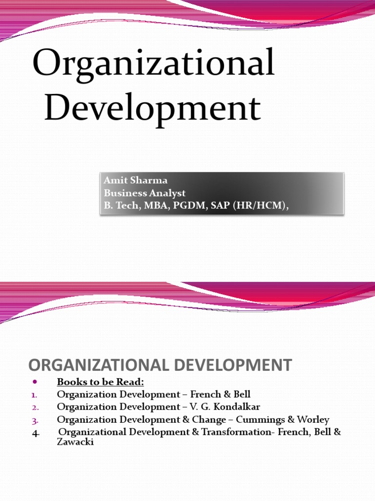 Organisational Developement | PDF | Organization Development | Leadership