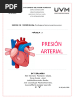 Cálculo de Presión Arterial Media (PAM) | PDF | Ciencia y matemáticas