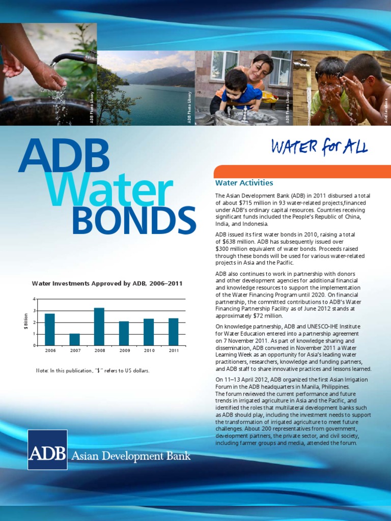 ADB Water Bonds Brochure 2012 | PDF | Asian Development Bank | Water ...