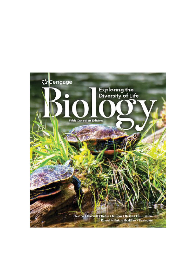 Biology: Exploring The Diversity of Life, Fifth Canadian Edition Shelby ...