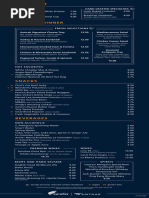 Amtrak Auto Train Cafe Menu Options | PDF | Drink | Foods
