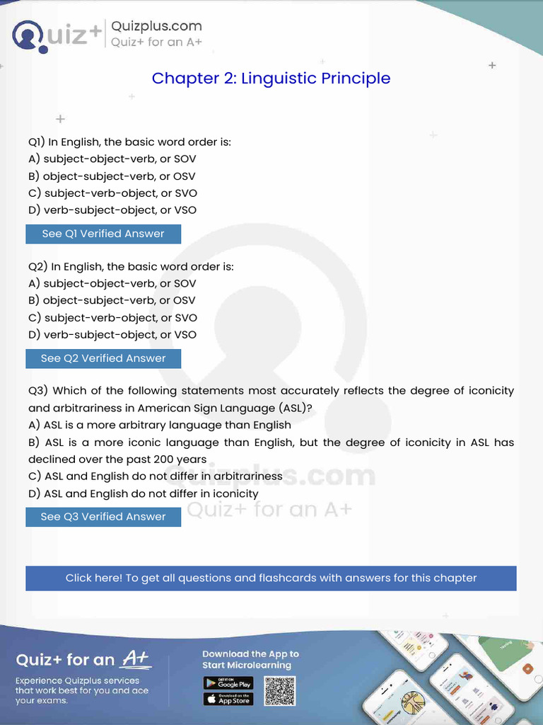 In English The Basic Word Order Is | PDF | Psycholinguistics ...