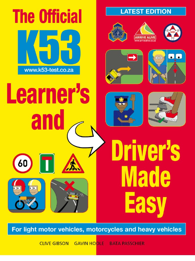 The Official K53 Learner's and Driver's Made Easy (Extract) | PDF ...