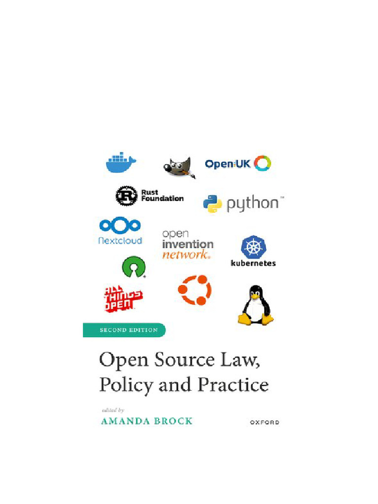 Open Source Law, Policy and Practice 2nd Edition Amanda Brock Digital ...