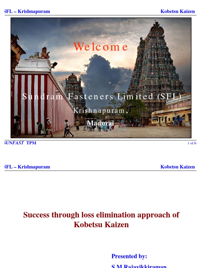 01.sundram Fasteners LTD | PDF | Forging | Production And Manufacturing