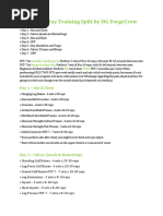FST-7 Workout Plan by Hany Rambod | PDF | Skeletal Muscle | Management ...