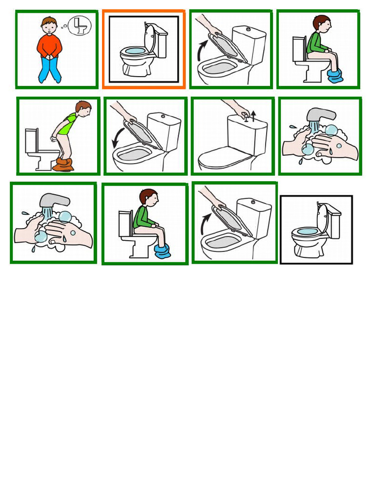 Pictogramas 2 | PDF | Autismo | Terapia ocupacional