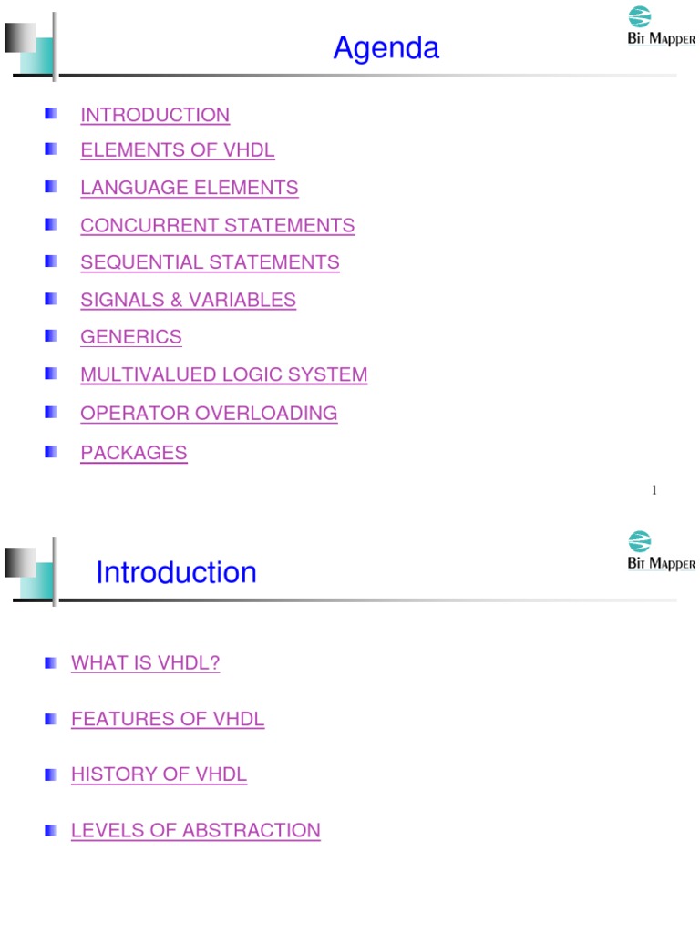 VHDL Final | PDF | Vhdl | Control Flow VHDL Final | PDF | Vhdl | Control Flow