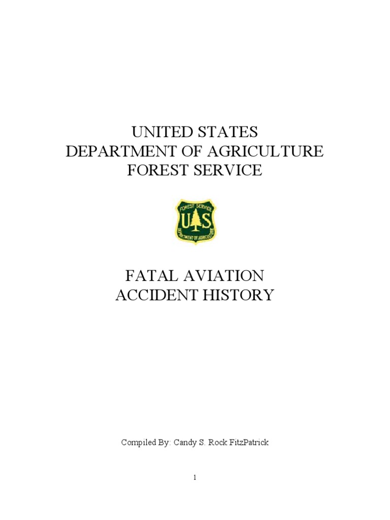 USFS Aviation Accident History | PDF | Stall (Fluid Mechanics) | Air ...