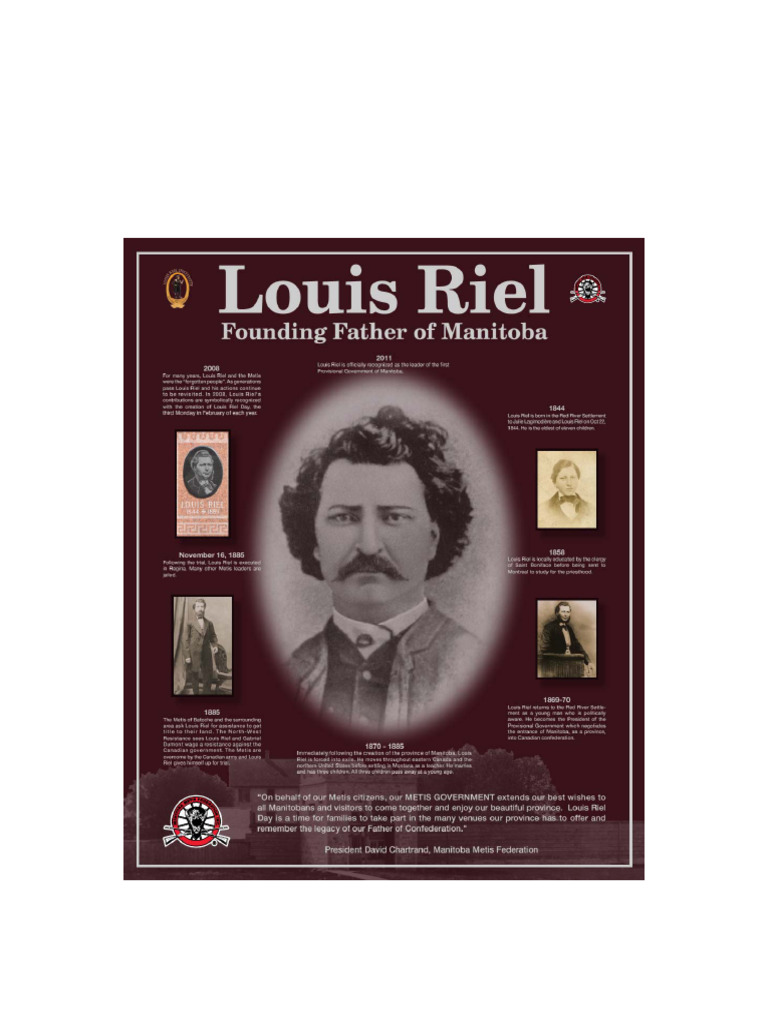 13771.riel, Louis | PDF | Métis | Canada