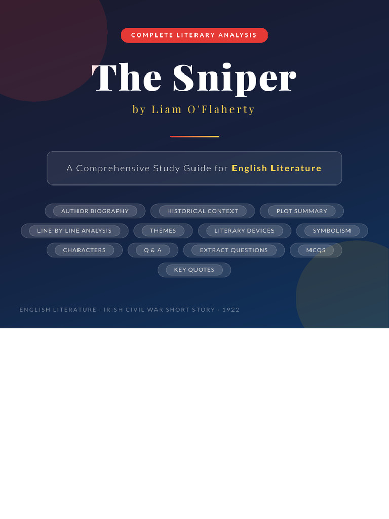 The Sniper Complete Analysis | PDF