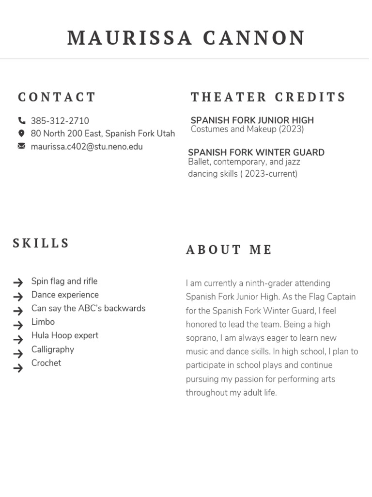 Maurissa Cannon | PDF