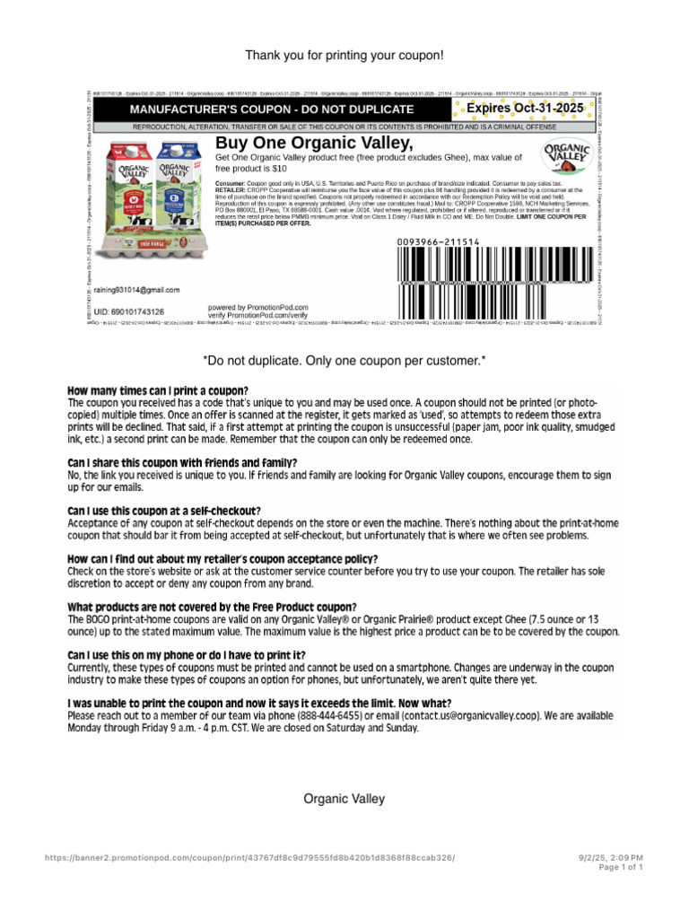 Coupons Powered | PDF