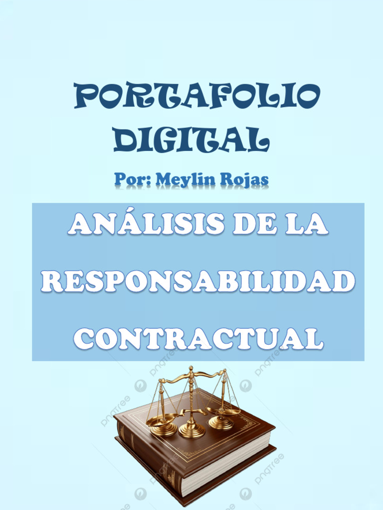 Meylin Rojas Presentación Portafolio Digital | PDF | Pagos | Daños y ...