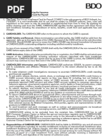 Sample BDO Form Filled Up | PDF