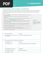 Tenancy Deposit Prescribed Information | PDF | Leasehold Estate | Landlord