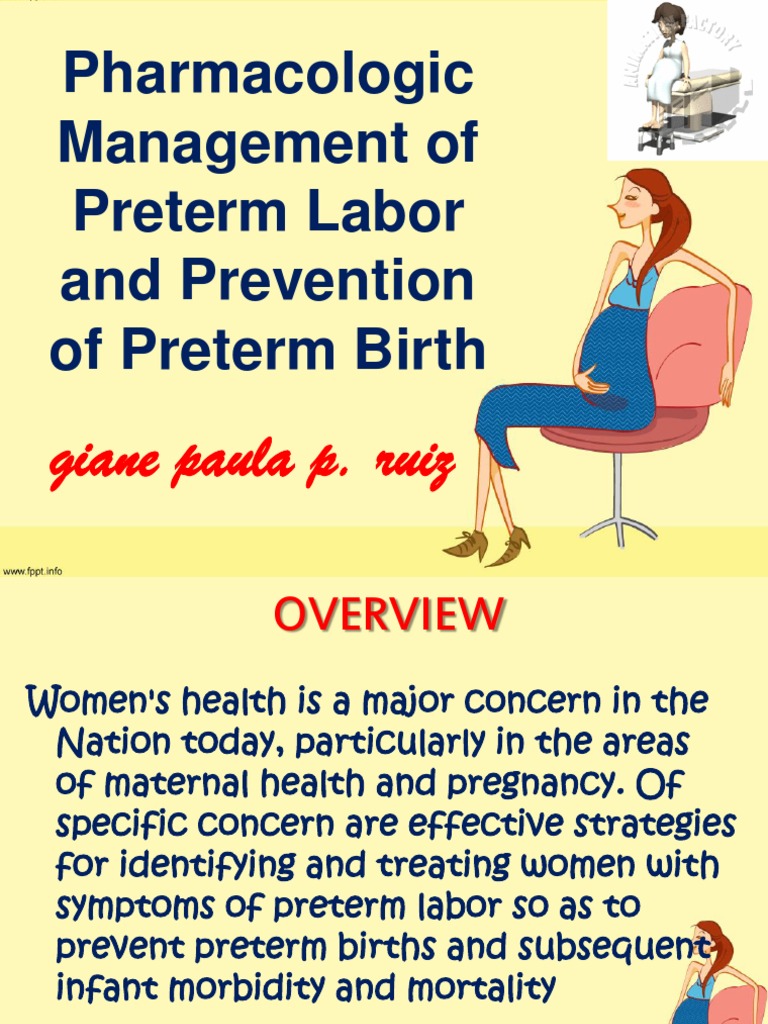 Preterm Labor and Prevention of Preterm Birth | PDF | Preterm Birth ...