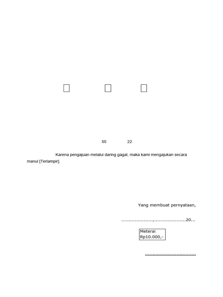Form PP 55 Tahun 2022 | PDF
