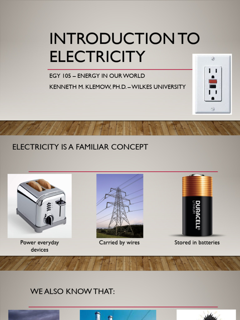 10 Intro To Electricity | PDF | Electric Current | Electricity
