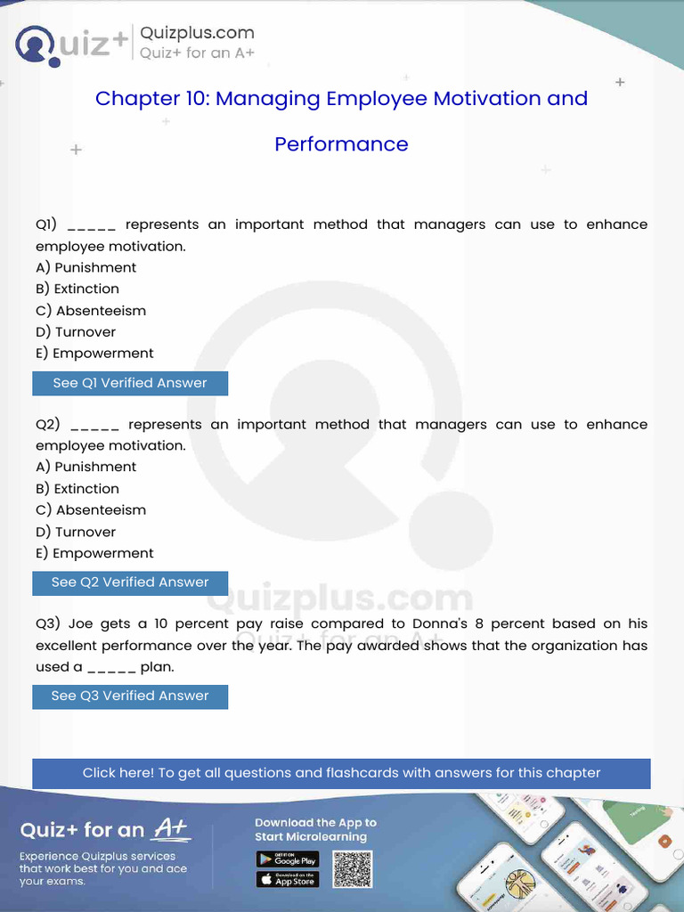 Represents An Important Method That Managers Can Use To Enhance ...