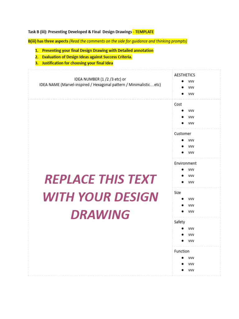 B (III), Presenting Final Design Solution | PDF | Cognition