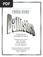 Bullet Comparison Microscope Lab Guide | PDF | Bullet | Firearms