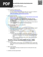 Accessing Nautilus Virtual Desktop (NVD) | PDF | Mobile App | Computing