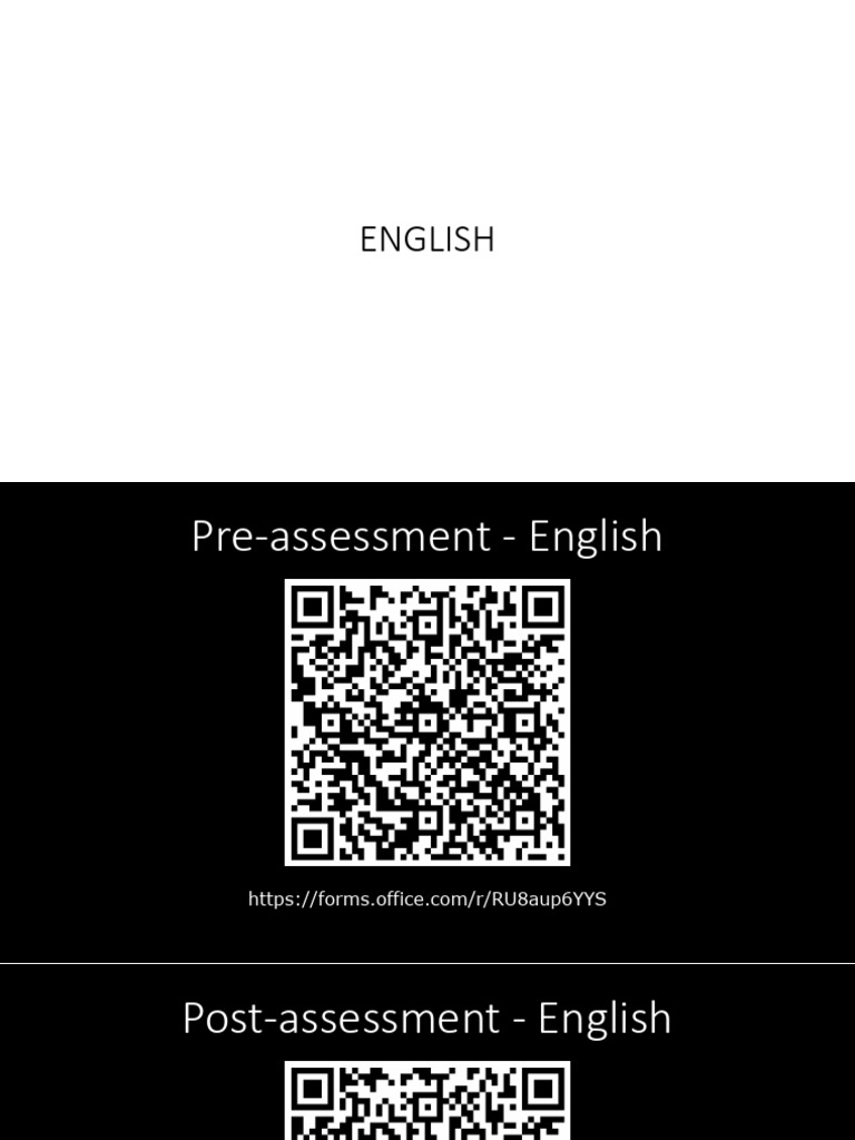 QR Codes & Direct Links - Assessment & Feedback | PDF