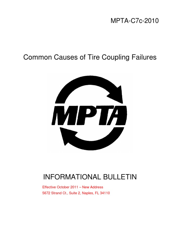 Common Causes of Tire Coupling Failures | PDF | Fatigue (Material) | Tire