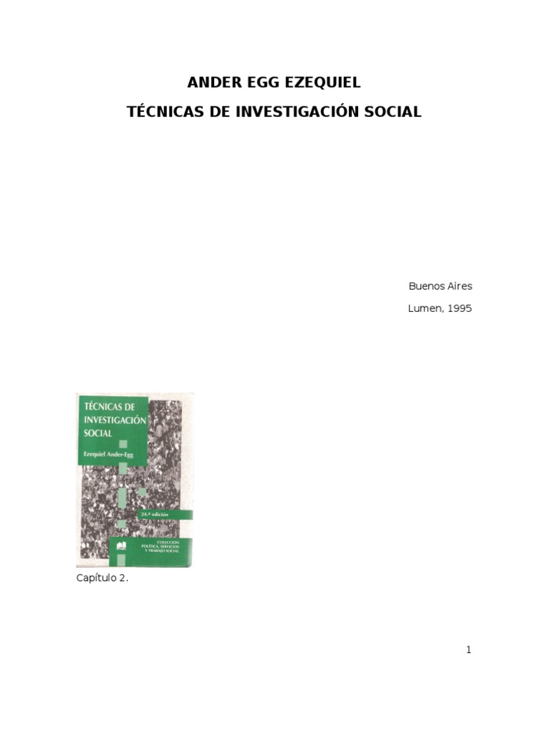 ANDER EGG-Capítulo 2 | PDF | Método científico | Razonamiento inductivo