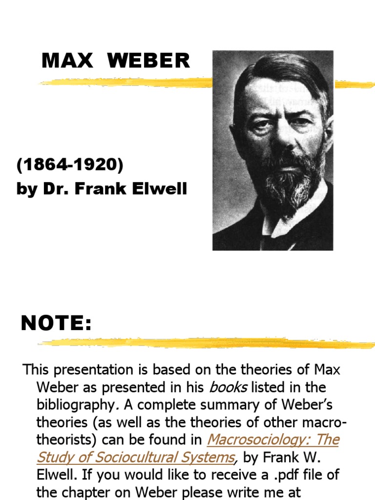 Max Weber's Social Action Theories | PDF | Max Weber | Bureaucracy
