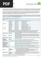 DIB SHAMS Covered Card Benefits Overview | PDF | Credit Card | Payments