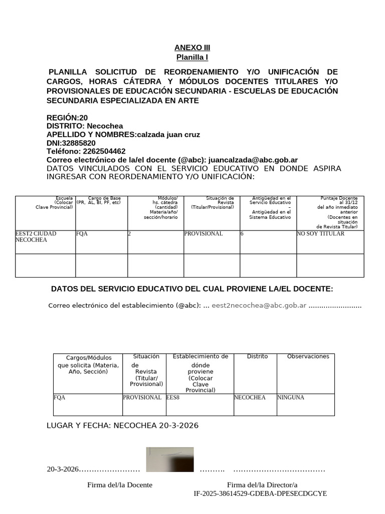 Anexo Iii | PDF