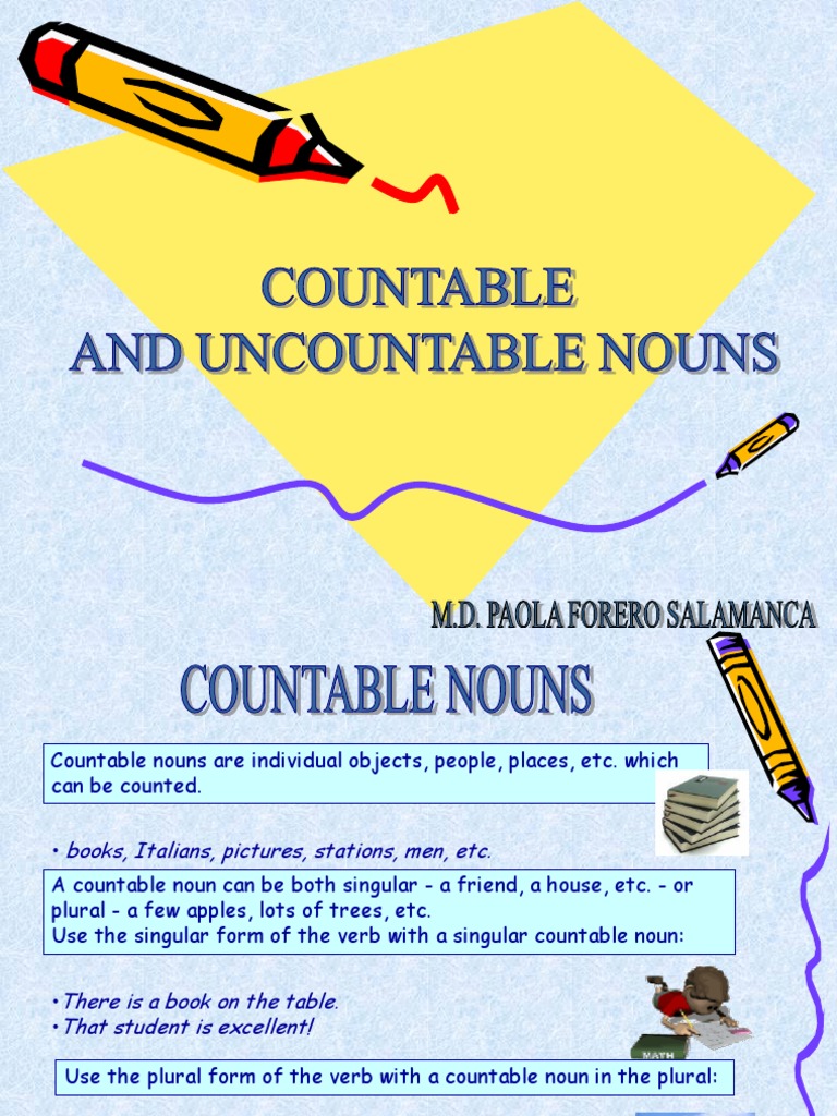 Countable and Uncountable Nouns: A Guide to Identifying and Using ...