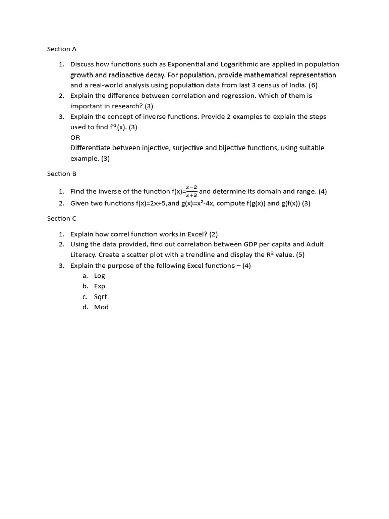 IT Skills and Data Analysis-II Assignment | PDF