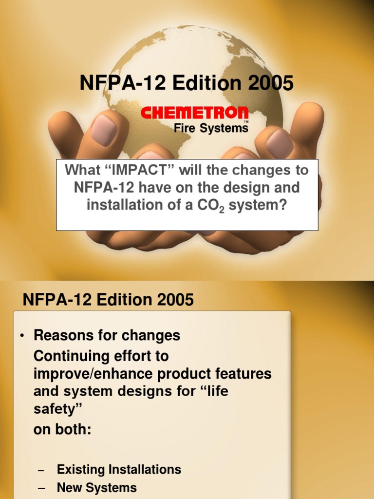 NFPA 12 2005 | Carbon Dioxide | Data Center