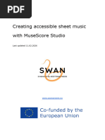 Adding Anacrusis in MuseScore Guide | PDF