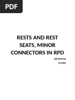Understanding Rest and Rest Seats in Prosthodontics | PDF | Dentistry ...