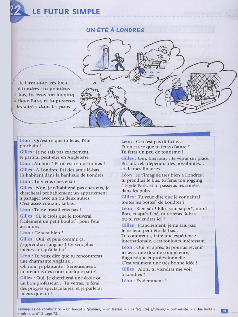 Le Futur Simple Les Pronoms Relatifs | PDF