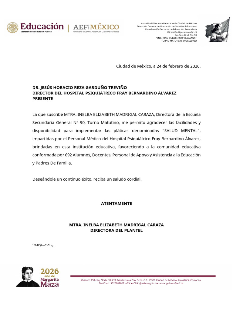 Recon Med Psic | PDF | Ciudad de México | Hospital
