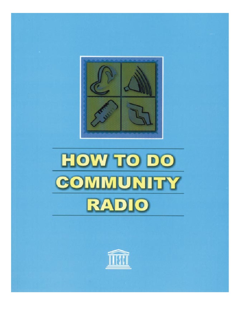 How To Do Community Radio | PDF | Antenna (Radio) | Transmitter