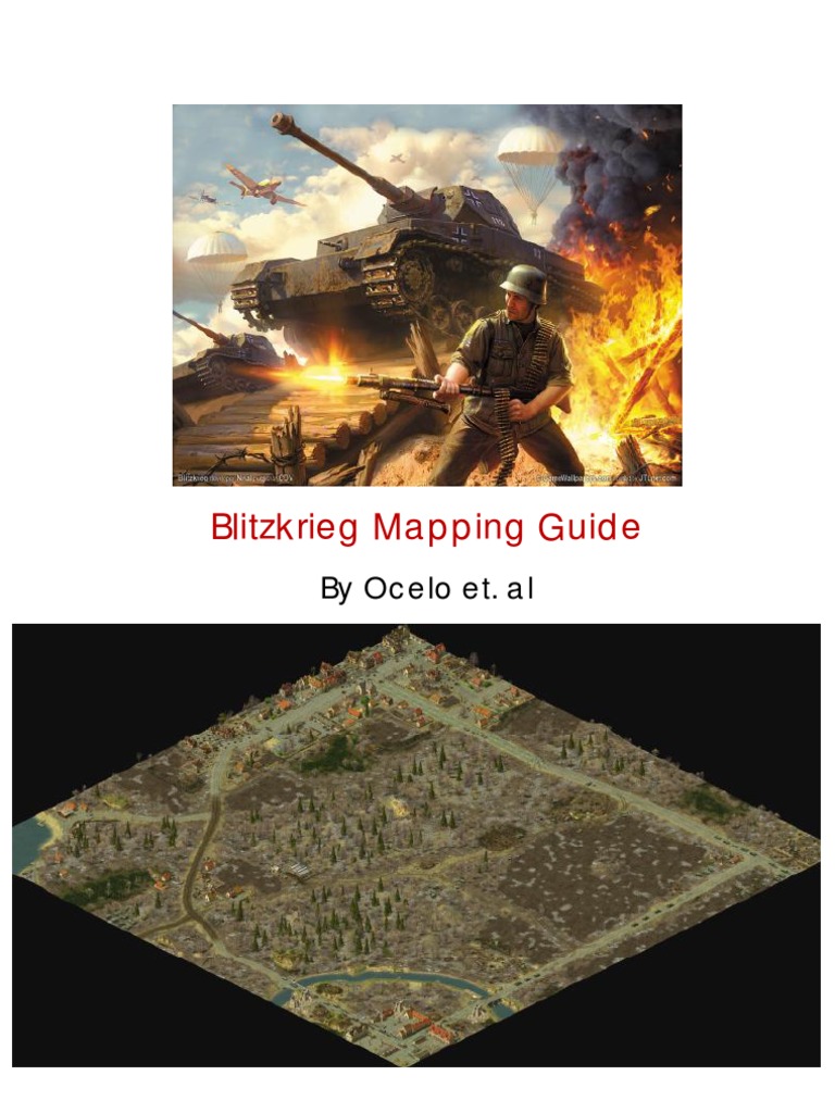 Blitzkrieg Mapping Guide Ocelo | PDF | Trench Warfare | Zip (File Format)