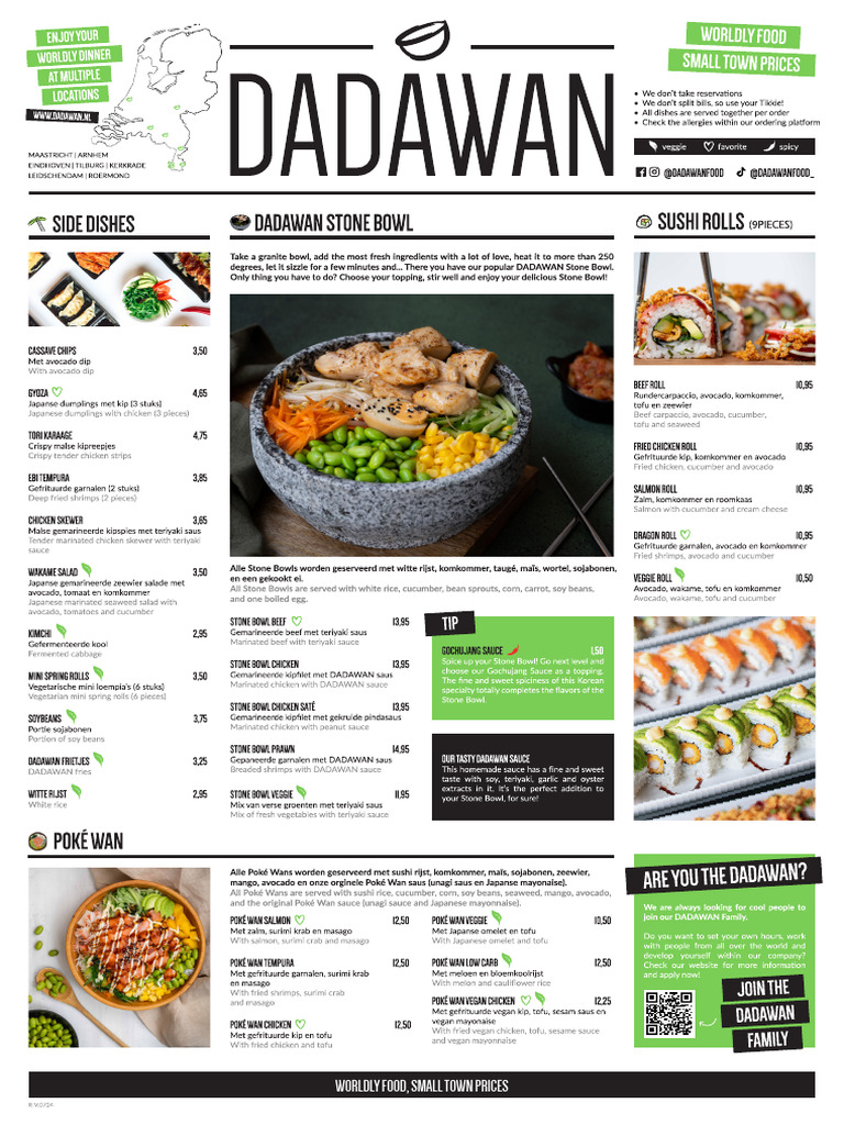 Dadawan Menu | PDF
