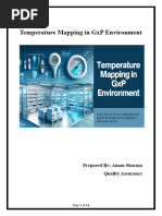 USP 〈1079.4〉 Temperature Mapping Guidelines | PDF | Refrigerator | Hospital